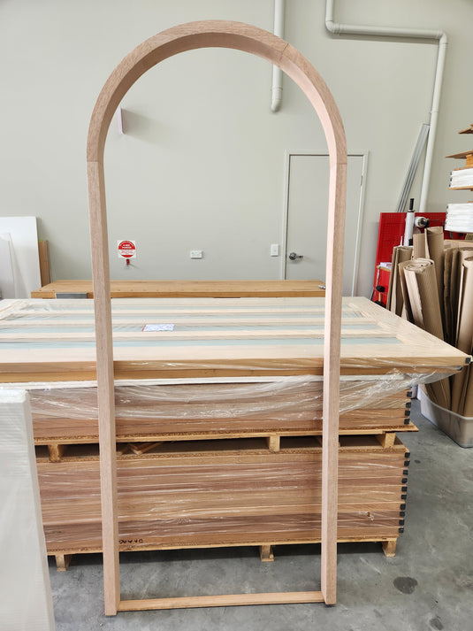 Arch External Door Jamb | Designed by Rachael Turner of Front Porch ...