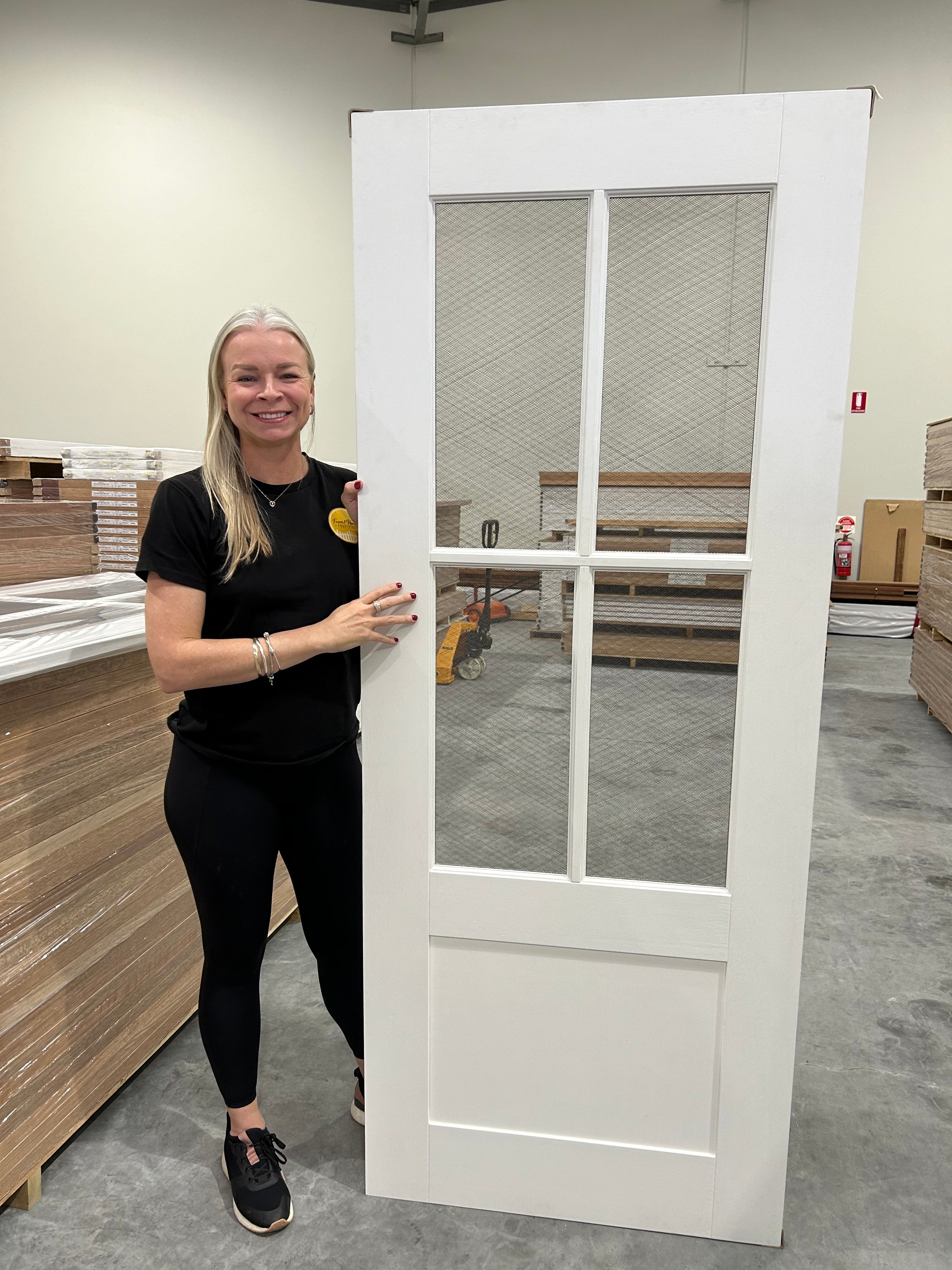 Ivy Willow Screen Door | Designed by Rachael Turner of Front Porch ...